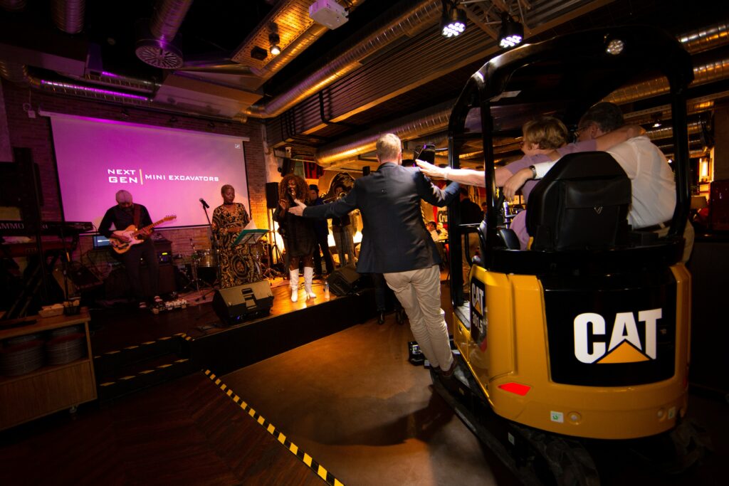 Organisation of Events: Caterpillar Spain Event at La Fábrica